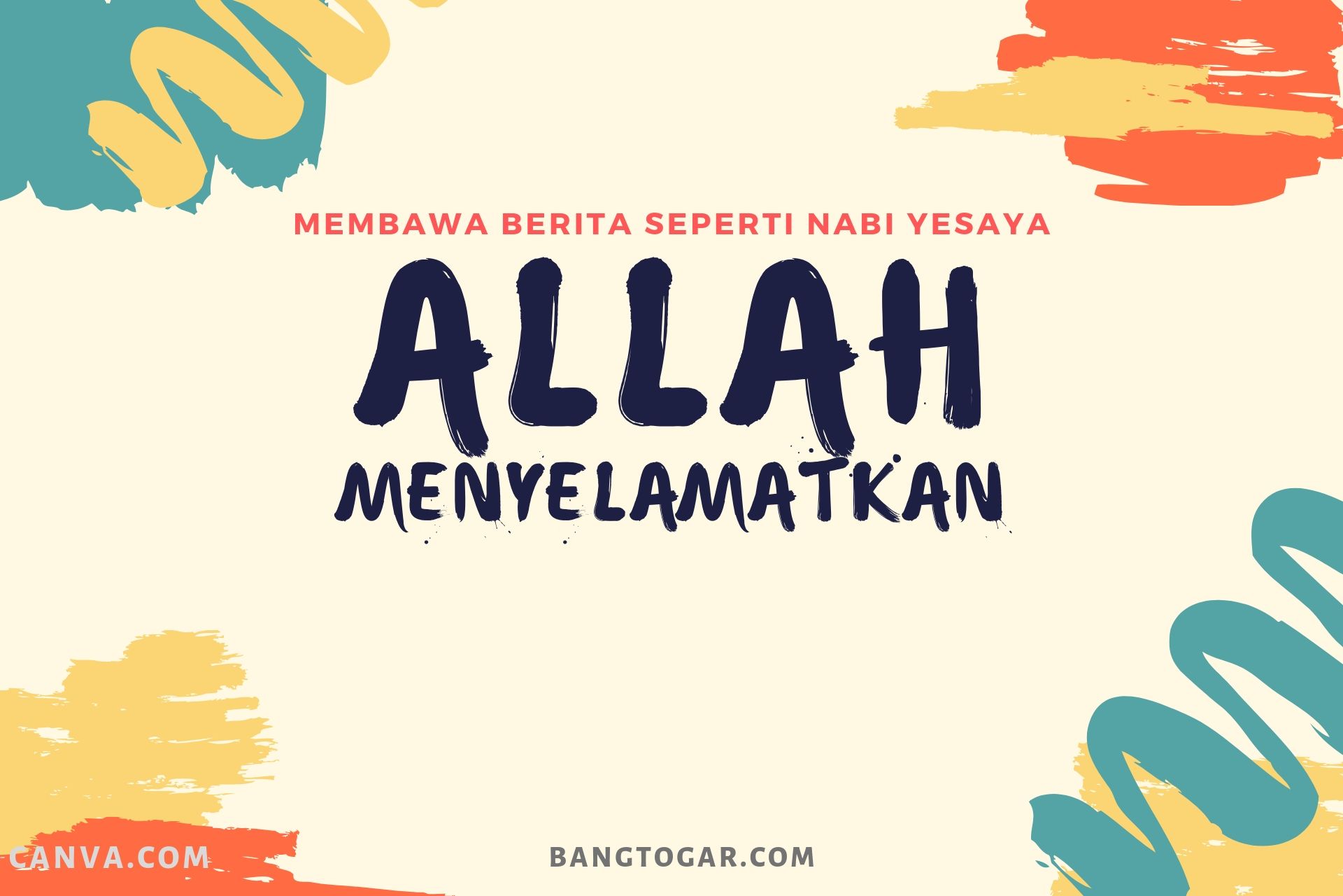 Berkenalan Dengan Yesaya – BANG TOGAR